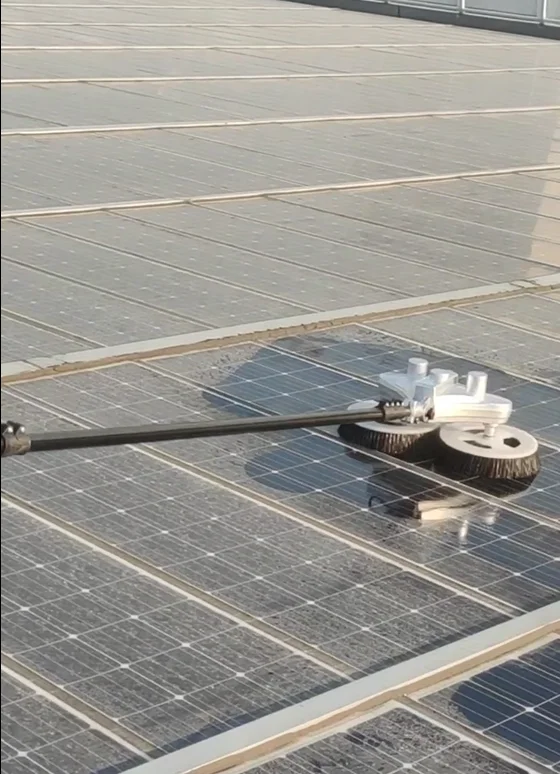 Multifitsolar Water Fed Telescopic Pole Solar Panel Cleaning Brush ...