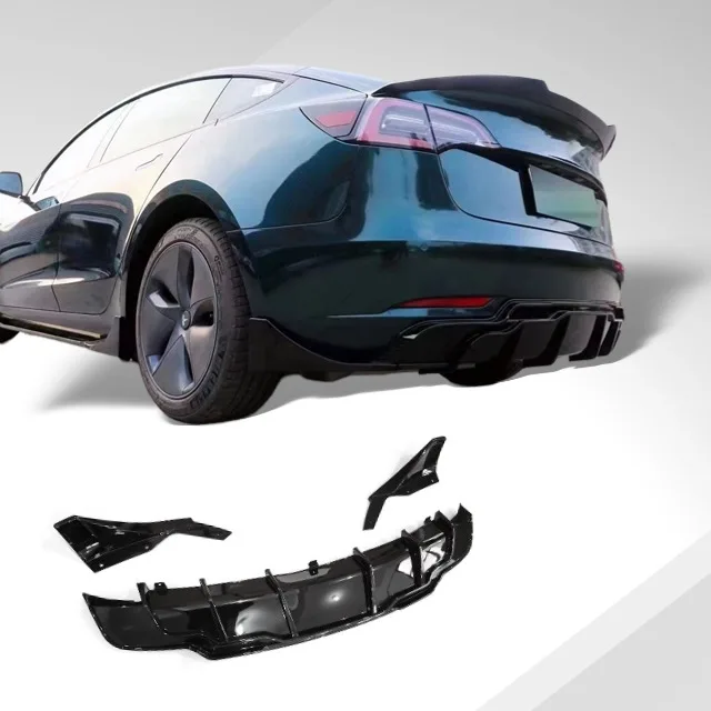 Auto Parts Body Kits for Tesla Model Y Front and Rear Bumpers Hood ...