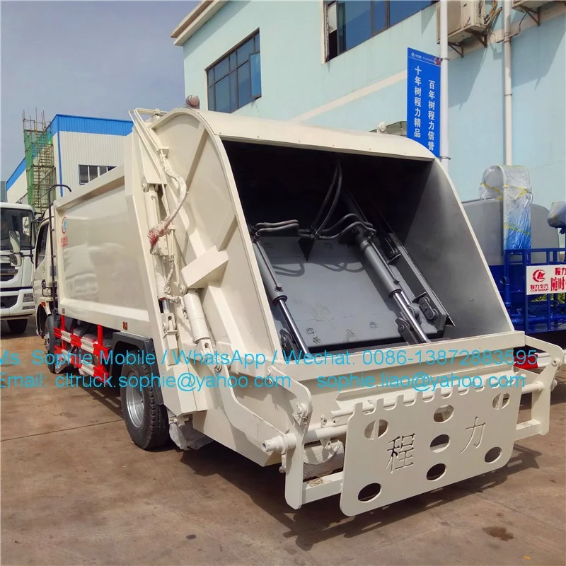 CAMC China 4x2 Garbage Transport Truck - 10-15 TON Dustbin Lorry