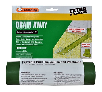 Roll Out Gutter Downspout Extension,Standard Plastic Drain Away ...