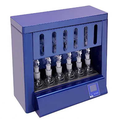 Laboratory Soxhlet Extractor Medical Fat Extractor 6-placer Apparatus ...