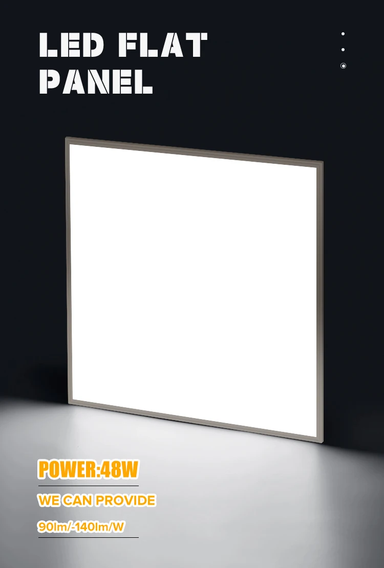Office 60x60 Cm Led Square Recessed Backlit Panel Light Panel Lighting ...
