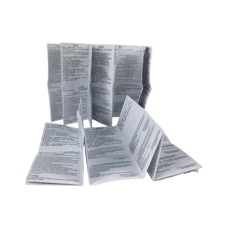 Bulk Custom Printing Paper Flyer/brochure/booklet Instruction Manual ...
