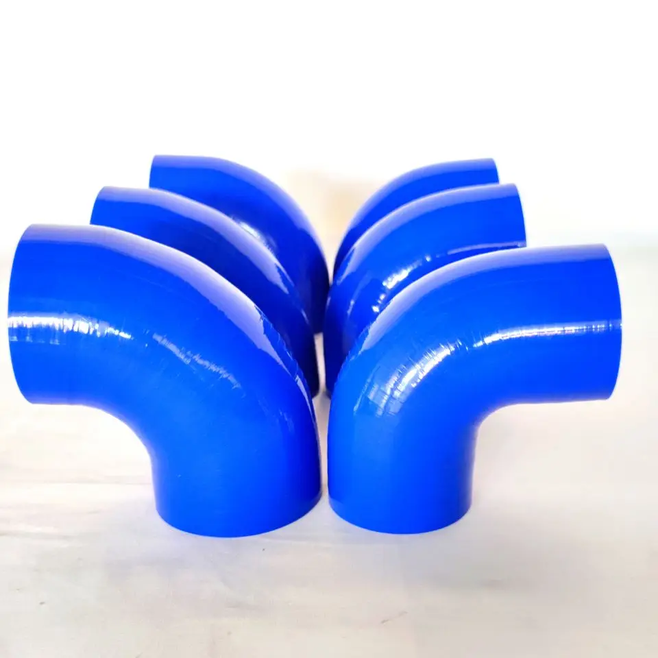 90 Degree Silicone Elbow 4 Ply Rubber Bends for Exhaust