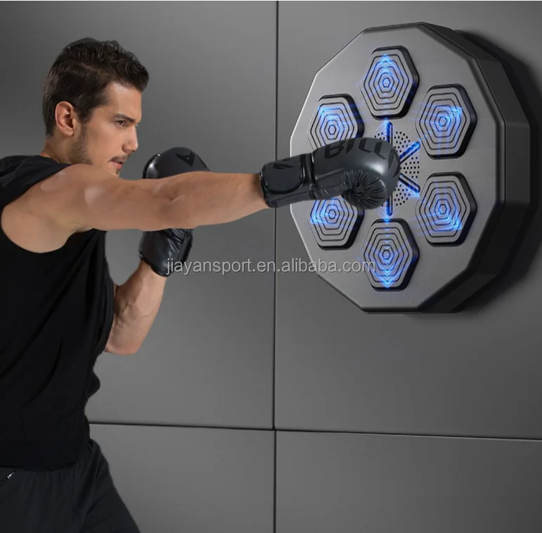 Boxing Training Smart Music Wall Target Pad Light Up Smart Music Boxing ...