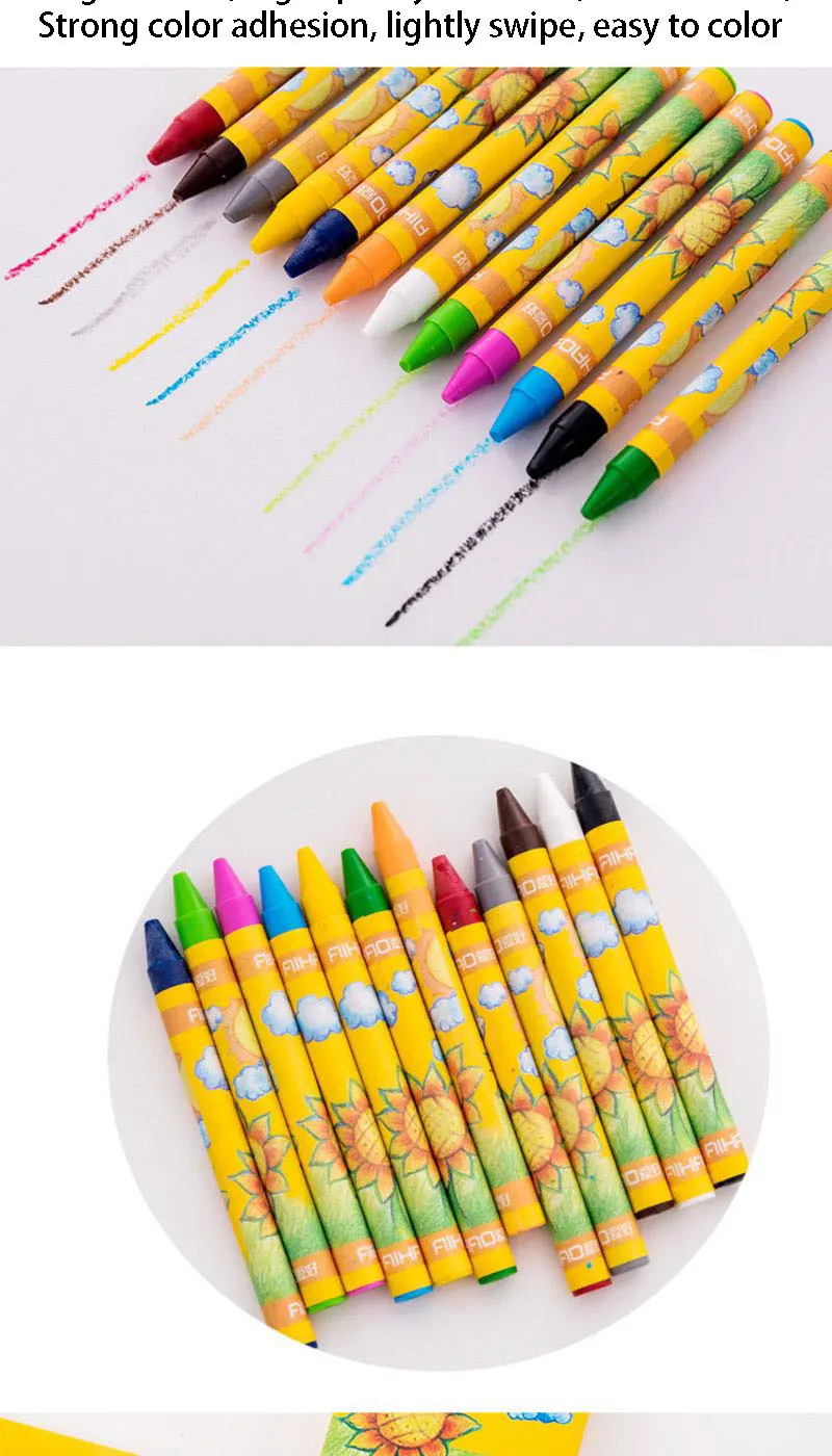 Custom Wax Crayons Coloring Beeswax Crayons Set Crayons For Children ...