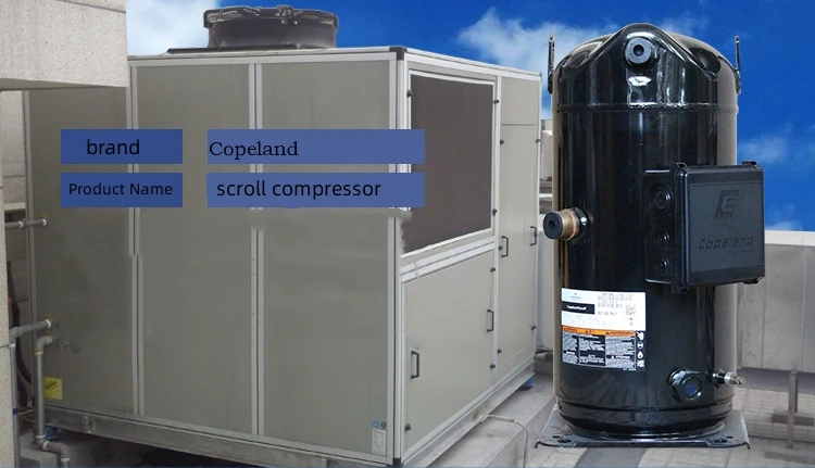 Original Copeland Flexible Zr72kc-tfd Scroll Compressor Central Air ...