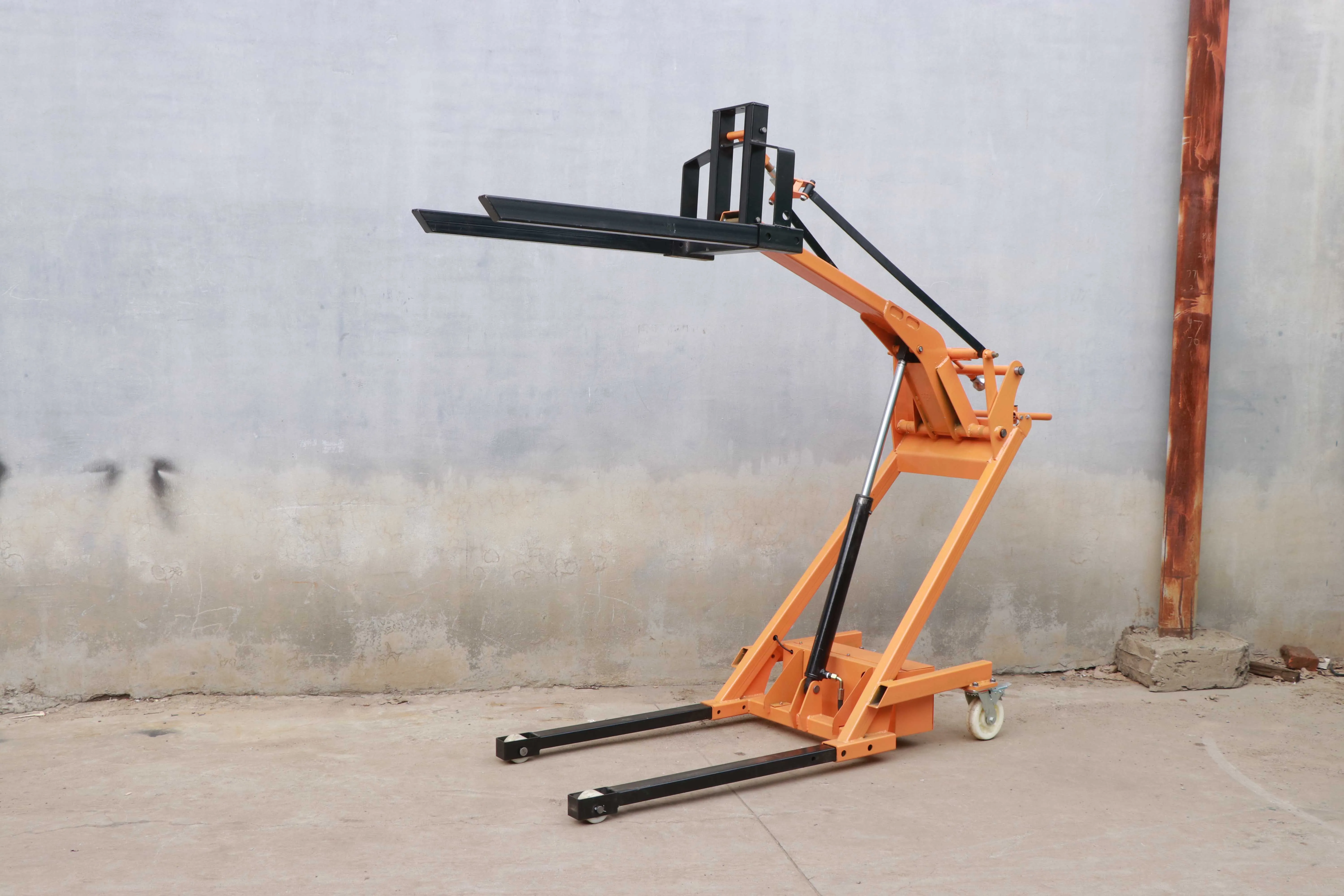 Small Forklift Manual Hydraulic Truck Electric Portable Automatic ...