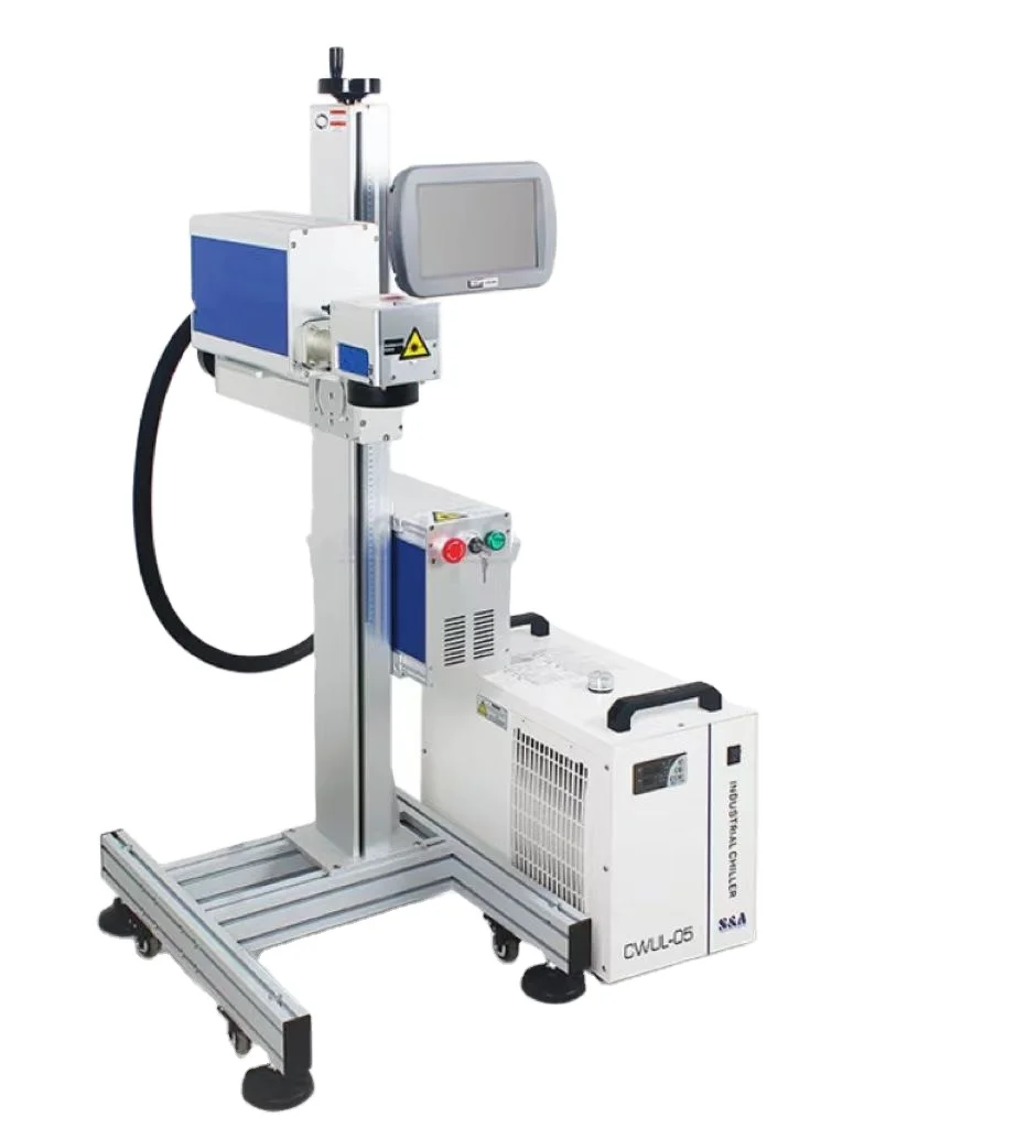 Pulse Ultraviolet Uv Laser 3w Flying Laser Marking Machine For Carving ...