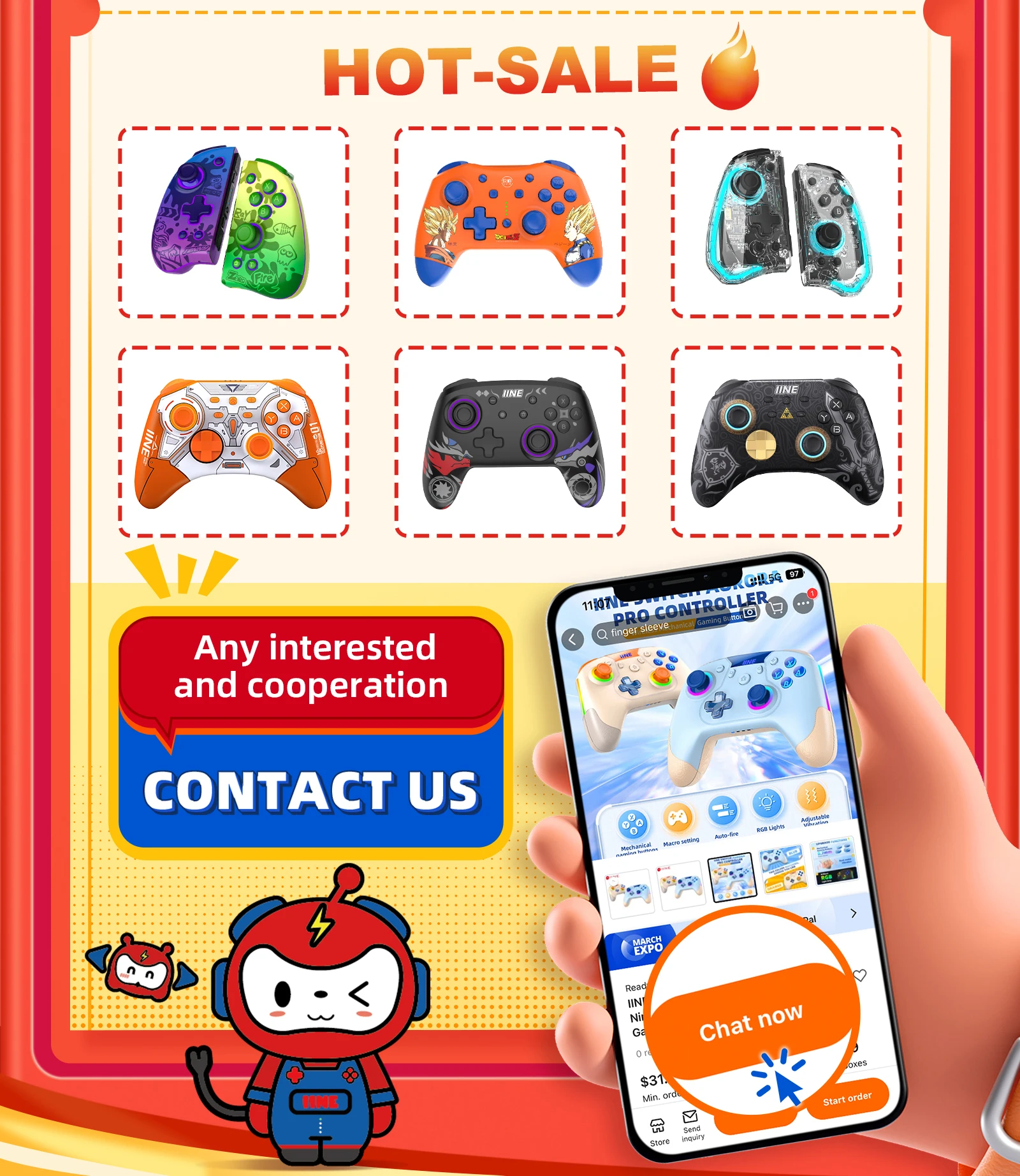 Iine Taiko Drum Master Game Wired Controller For Nintendo Switch/lite ...