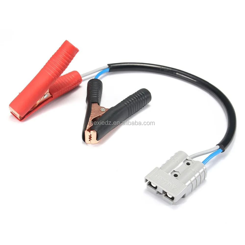 50a 350a Power Plug To Alligator Clips Adapter Connector Cable For ...