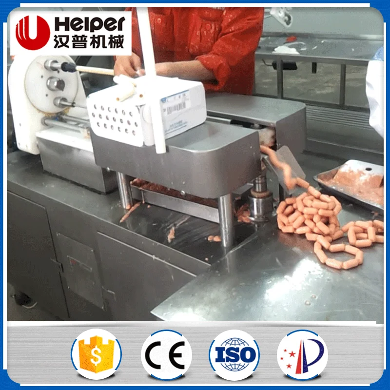 Industrial Automatic Sausage Twisting Linking Machine Hanger System ...