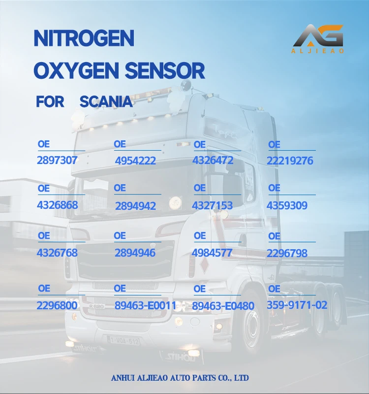 Angio A0101539328 Nox Sensor 24v For Mercedes-benz Truck Actros Mp4 ...