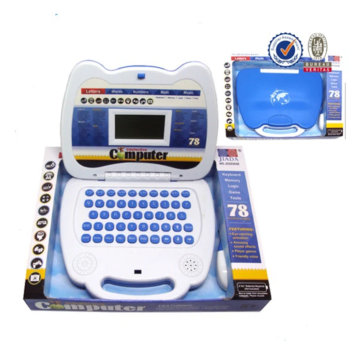 Ittl 78 Functions Educational Children Learning Laptop Computer Toy ...