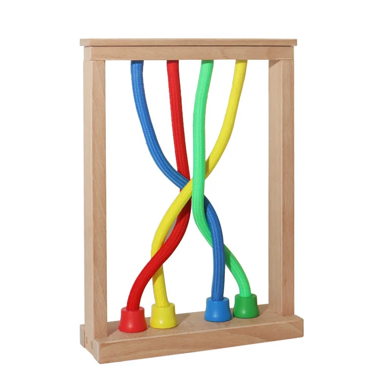 Wholesale Educational Knotting Toy Brain Exercise Toy Rope Solving Game ...