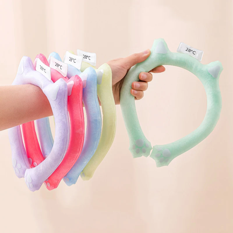 Pakcare Neck Cooler Ring Tube Custom Size Ice Pack Neck Wrap For Pets ...