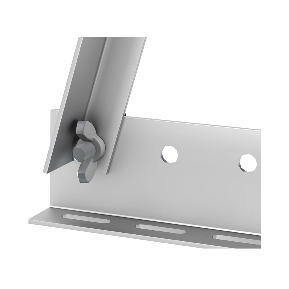 Pitch Roof Flat Roof Ground Balcony Wall Mount Structure Triangle Solar ...