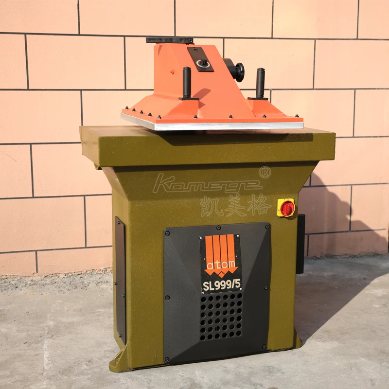 25 Ton Atom Leather Swing Arm Cutting Machine Price | Semi-Automatic ...
