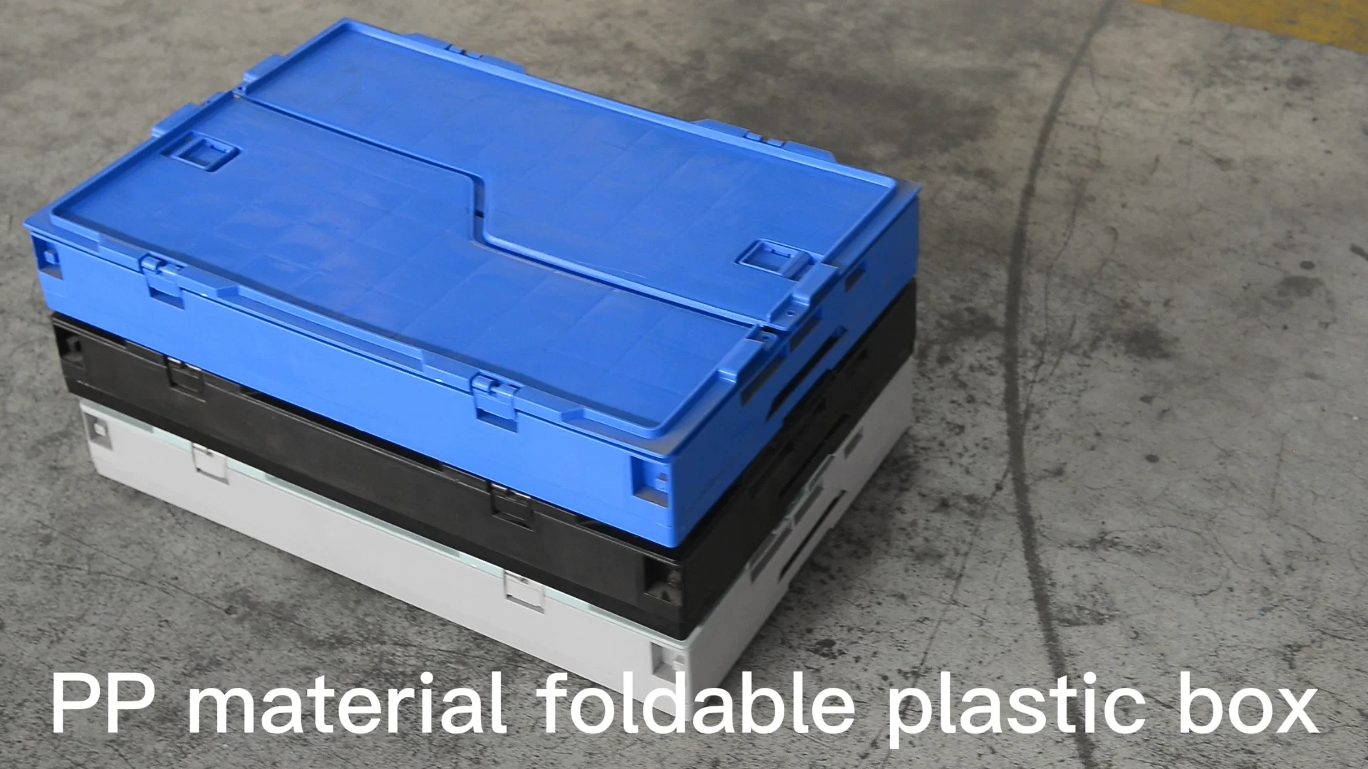 Longshenghe Foldable Stackable Recyclable Plastic Container Box ...