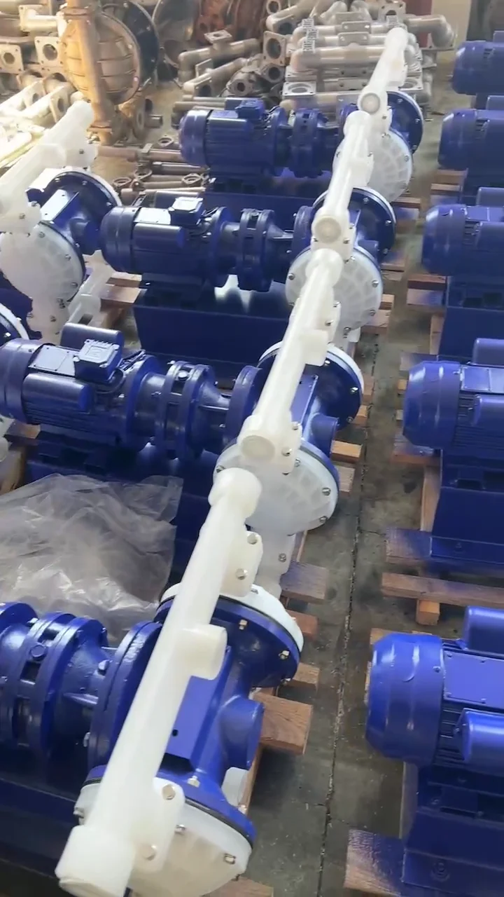 Dby Series Electric Diaphragm Pump Low Noise High Efficiency Motor Drive Electric Operated ...