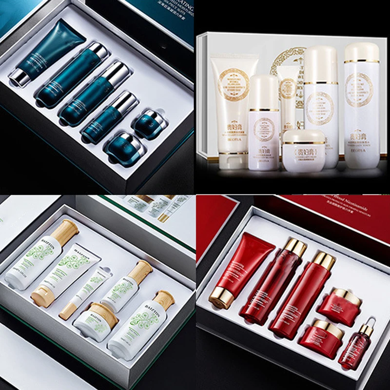 Hot Sale Private Label Organic Brightening Skin Care Set Facial Set ...