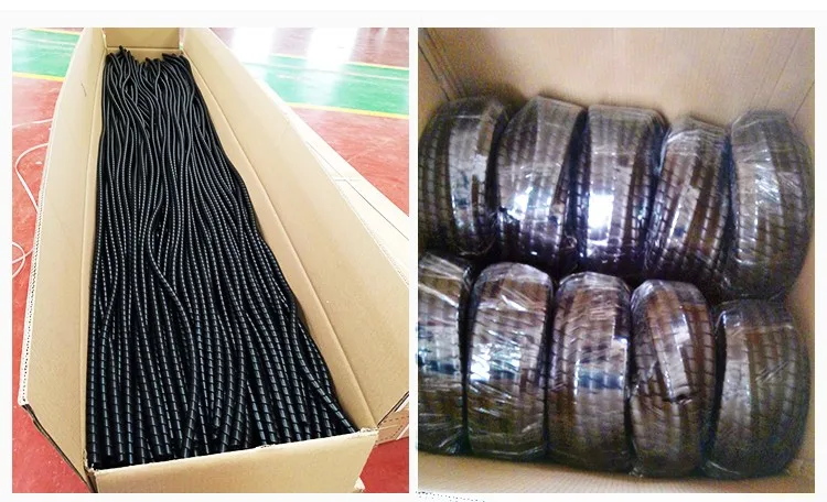 2m Line Organizer Pipe Protection Spiral Winding Cable Wire Cover Tube ...