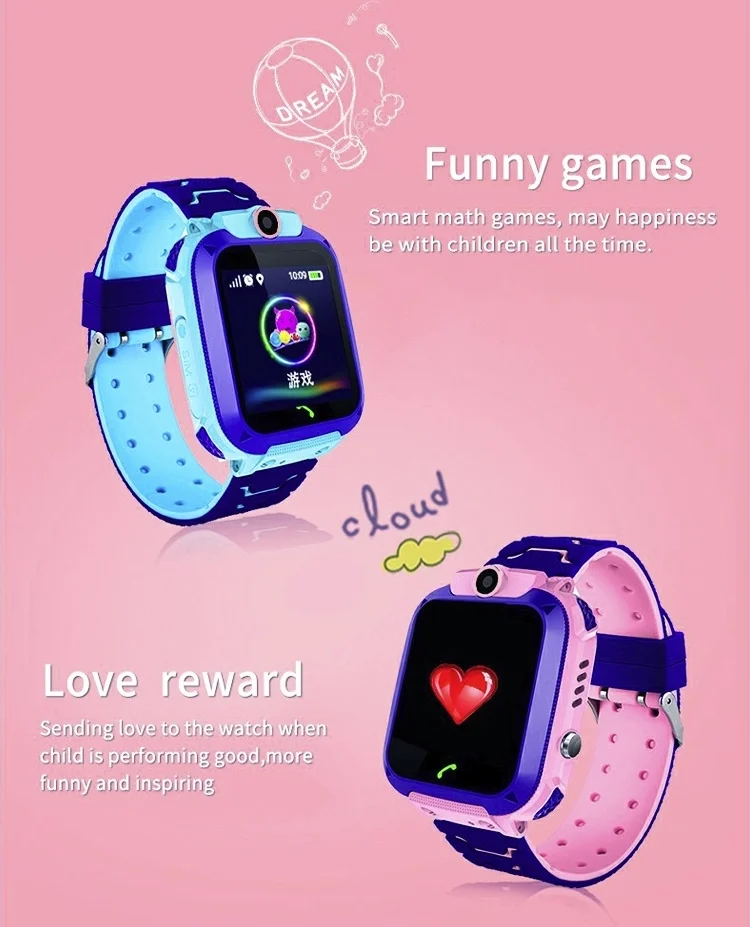 V12 Watch - Smart Touchscreen for Kids - IP68 Waterproof