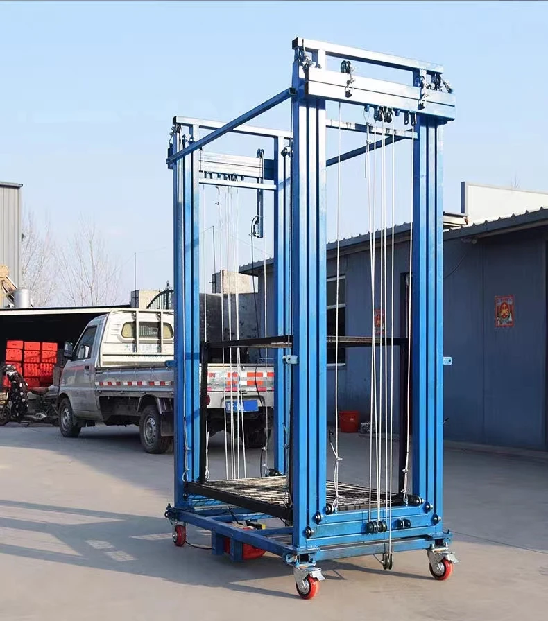 Electric Scaffolding 200-500kg Electric Scaffold Lift 110v Mobile ...