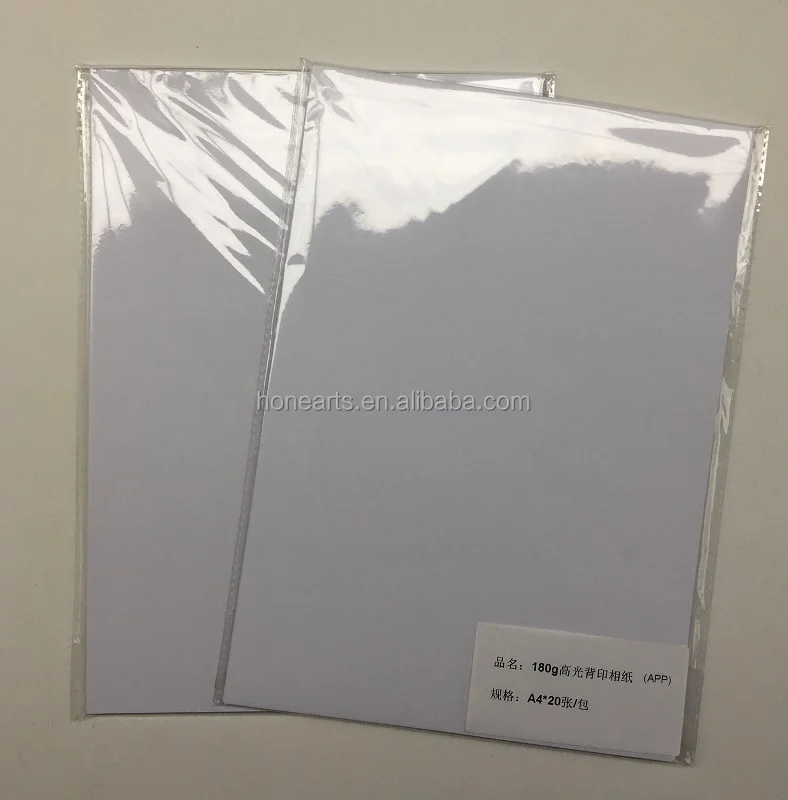 Factory Sticky Photo Paper 135GSM Self Adhesive Photo Paper Papel ...