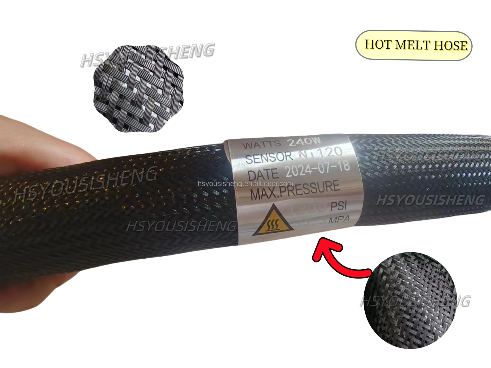 YSS-Freeze Free Electrical Heat Traced Hose for Temperature Maintenance ...