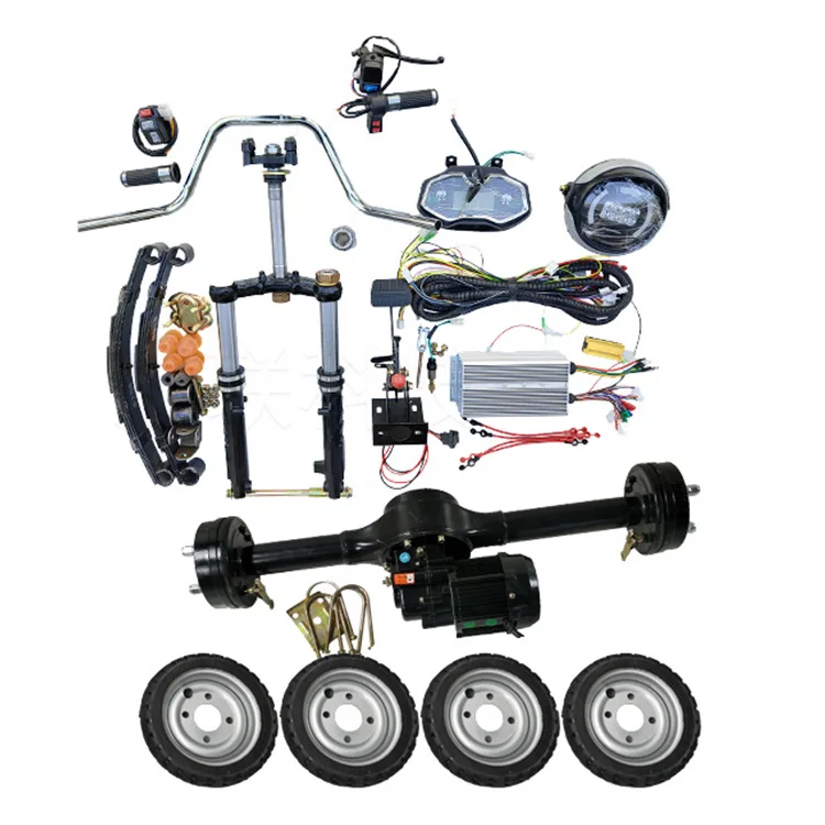 Electric Tricycle Conversion Kit - High Power & Customizable