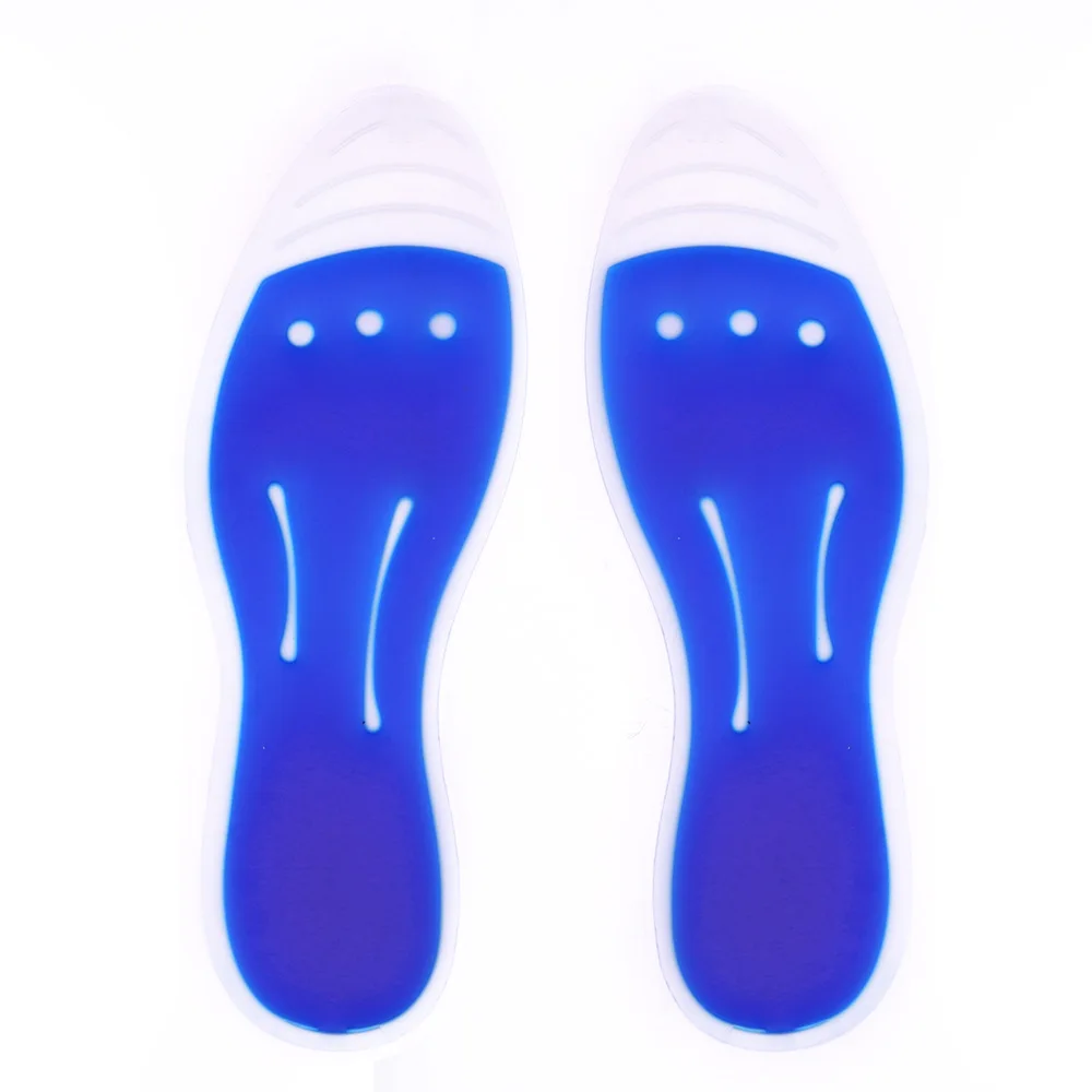 Soft Liquid Cooling Transparent Gel Massaging Insoles - Buy Gel Flow ...
