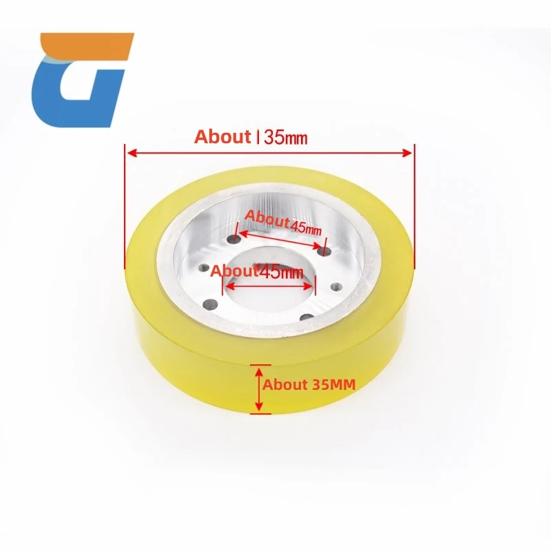 Modern Escalator/elevator Drive Wheel 135 * 35 * 45 Handrail With ...