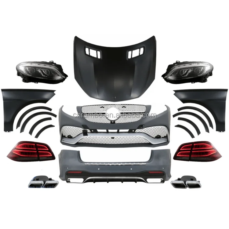 Mercedes W166 Body Kit - Upgrade to GLE with ML350 Bumpers