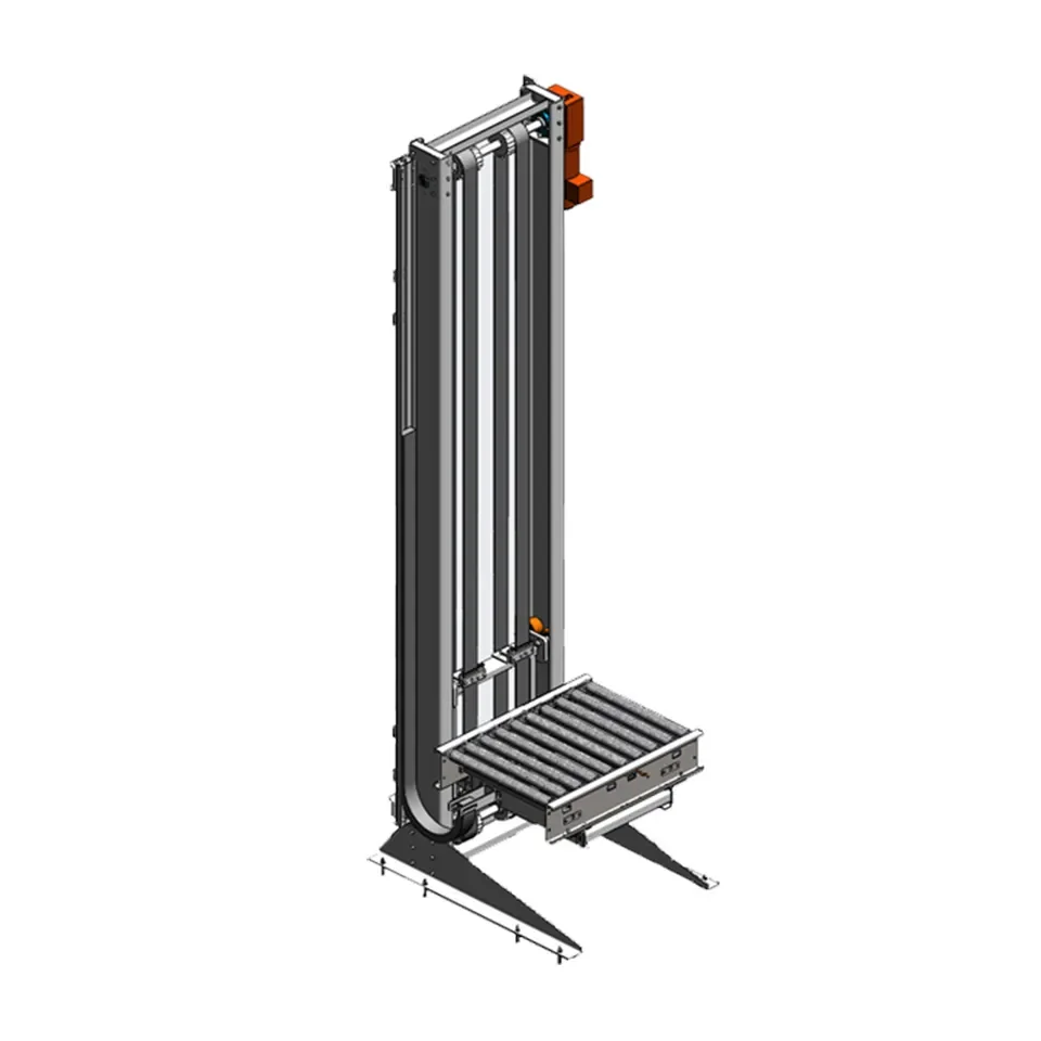 Factory customized vertical elevator reciprocation conveyor for Carton ...