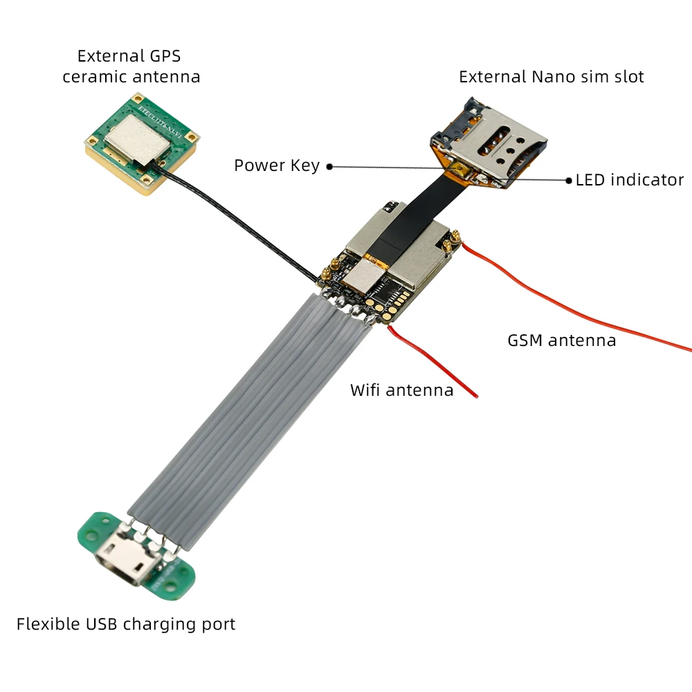 ZX310 Mini GPS Tracker - Ultra Compact GPRS Tracking Chip for Personal ...