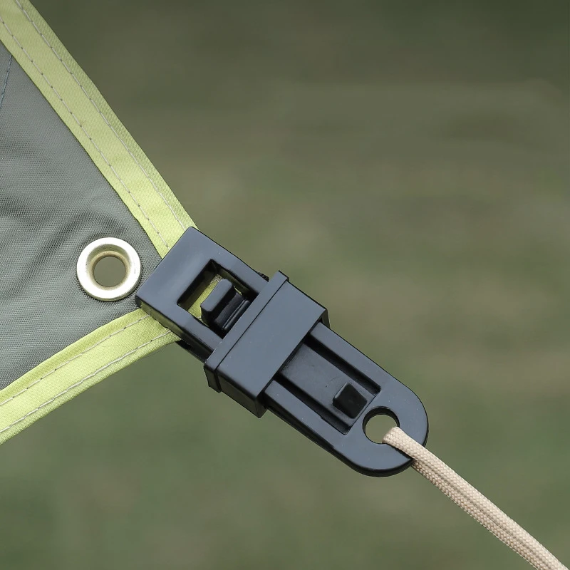 Outdoor Wind Rope Clamps Awning Wind Tent Canopy Clip Tent Awning ...