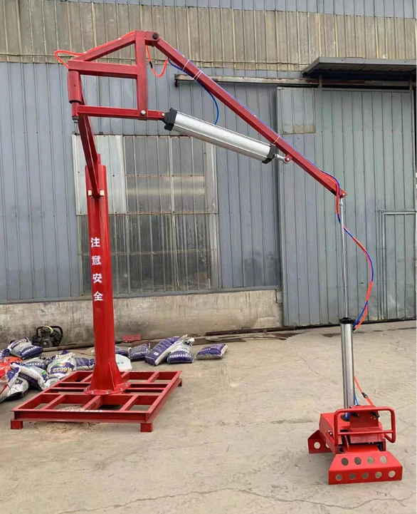 Power Mechanical Gripper Pneumatic Grab Bag Machine for Cement and ...