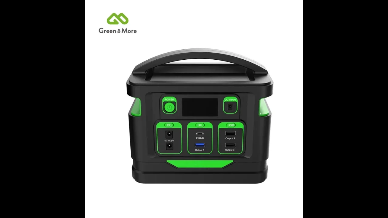 Portable Power Station 500w 500wh Li-ion Quick Charge Portable Power ...