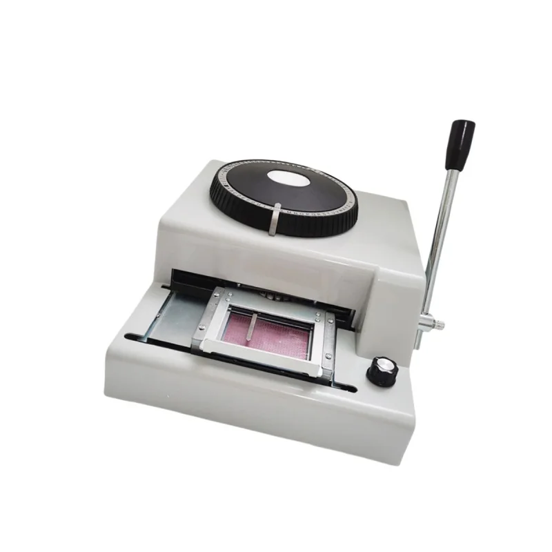 Manual Character PVC Card Embosser Stamping Machine ID VIP Card ...
