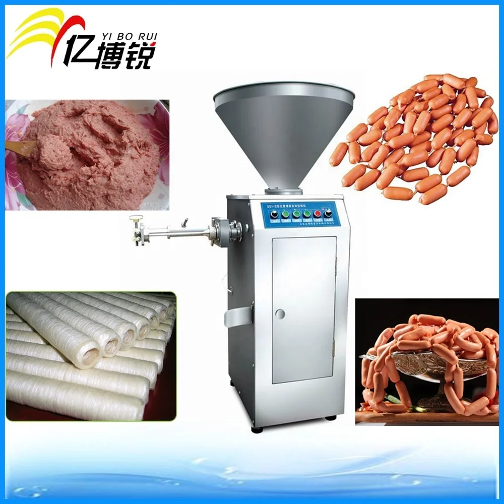 Stainless steel vertical sausage maker sausage stuffer chorizo sausage ...