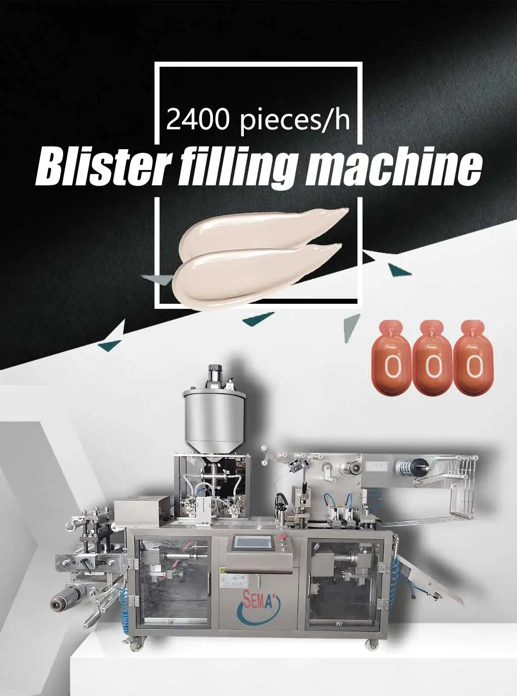 Automatic PVC Plastic Packaging Material Liquid Perfume Blister ...