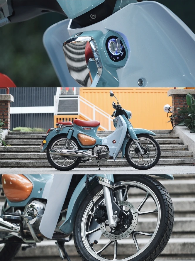 Kamax Cub Pro Enduro Motor Motorcycle 125cc Gasoline Delivery