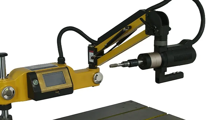 Servo Tapper Touch Screen Flexible Arm Automatic Drilling Threading ...