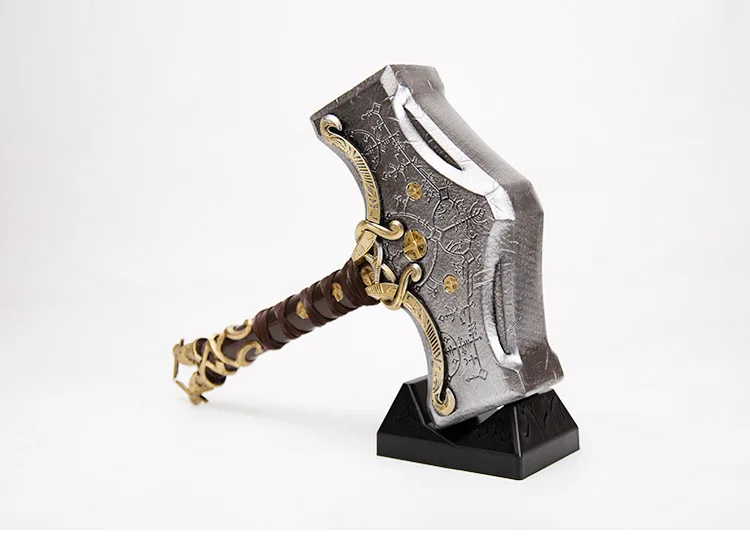 Ares 5 Gods Dusk Sol Thunder Hammer Mjolnir Storm Destroyer Model Hand ...