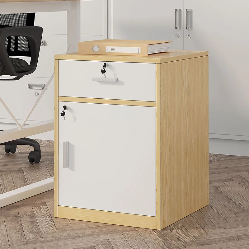Modern Office Furniture Storage Wood File Cabinet Filing Cabinet Hole ...