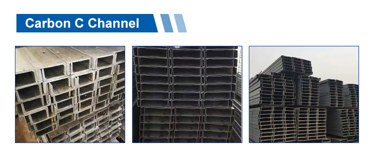 Hot Rolled C Channel Bars ASTM A36 JIS Standard Carbon Channels C ...