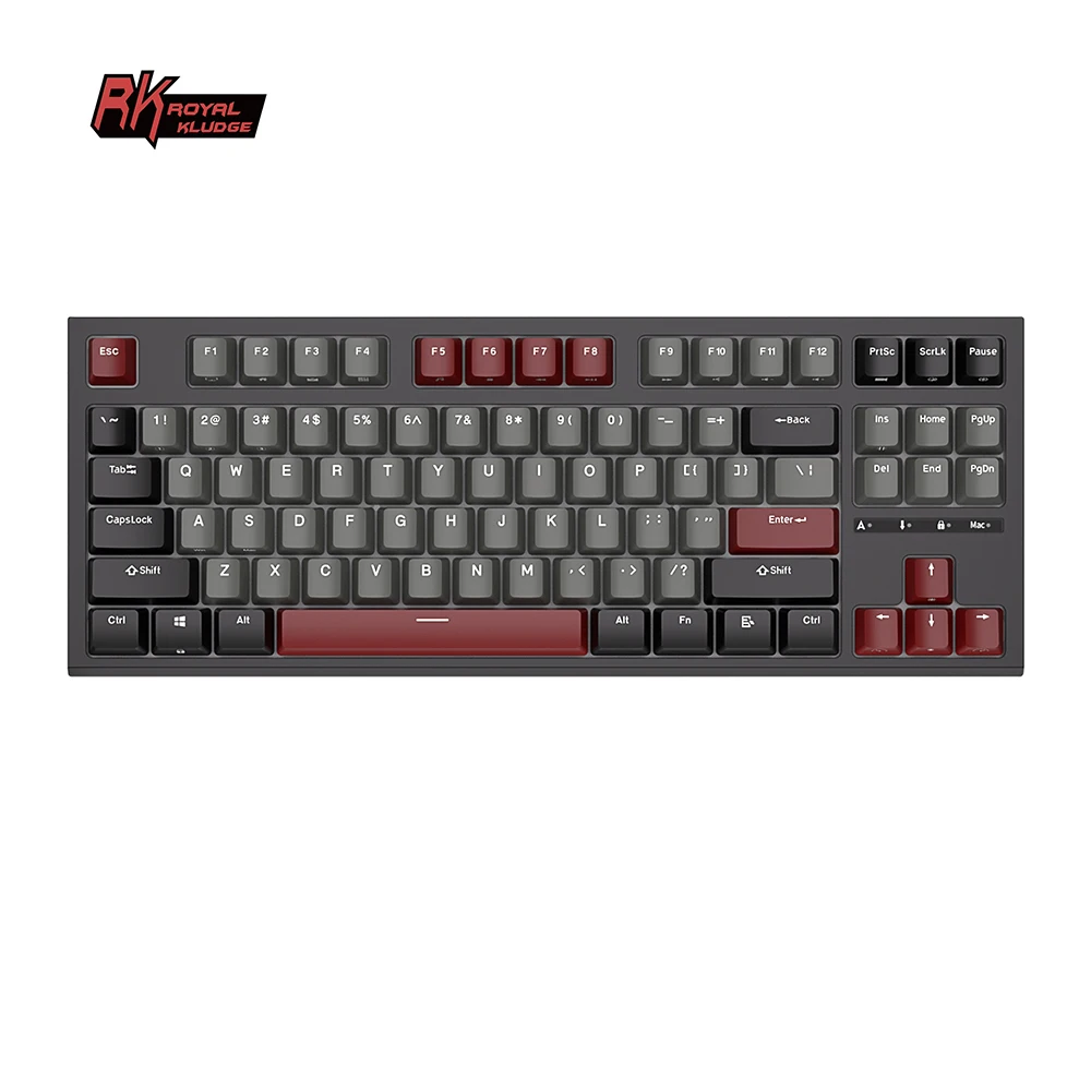 Royal Kludge Rk R87 Teclado Gamer Keyboard Tkl Wireless Multimedia ...