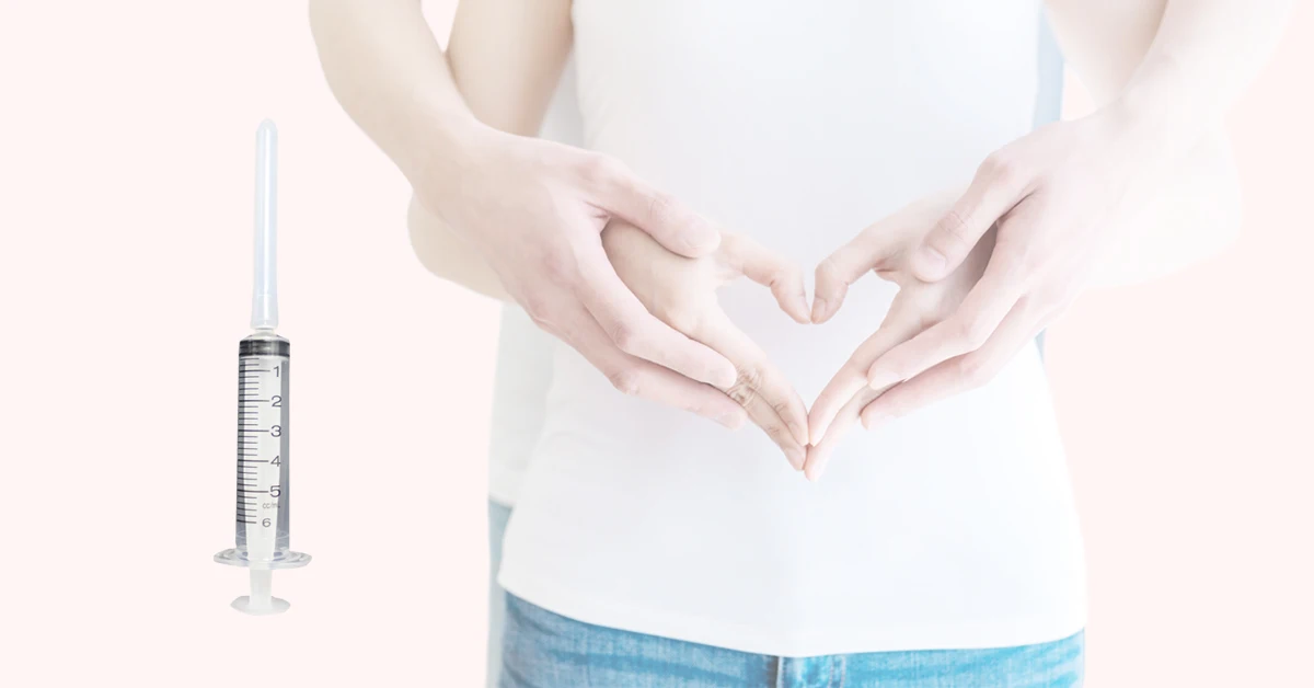 Home Fertility Syringe Method Kit Catheter Vaginal Injection Syringe ...