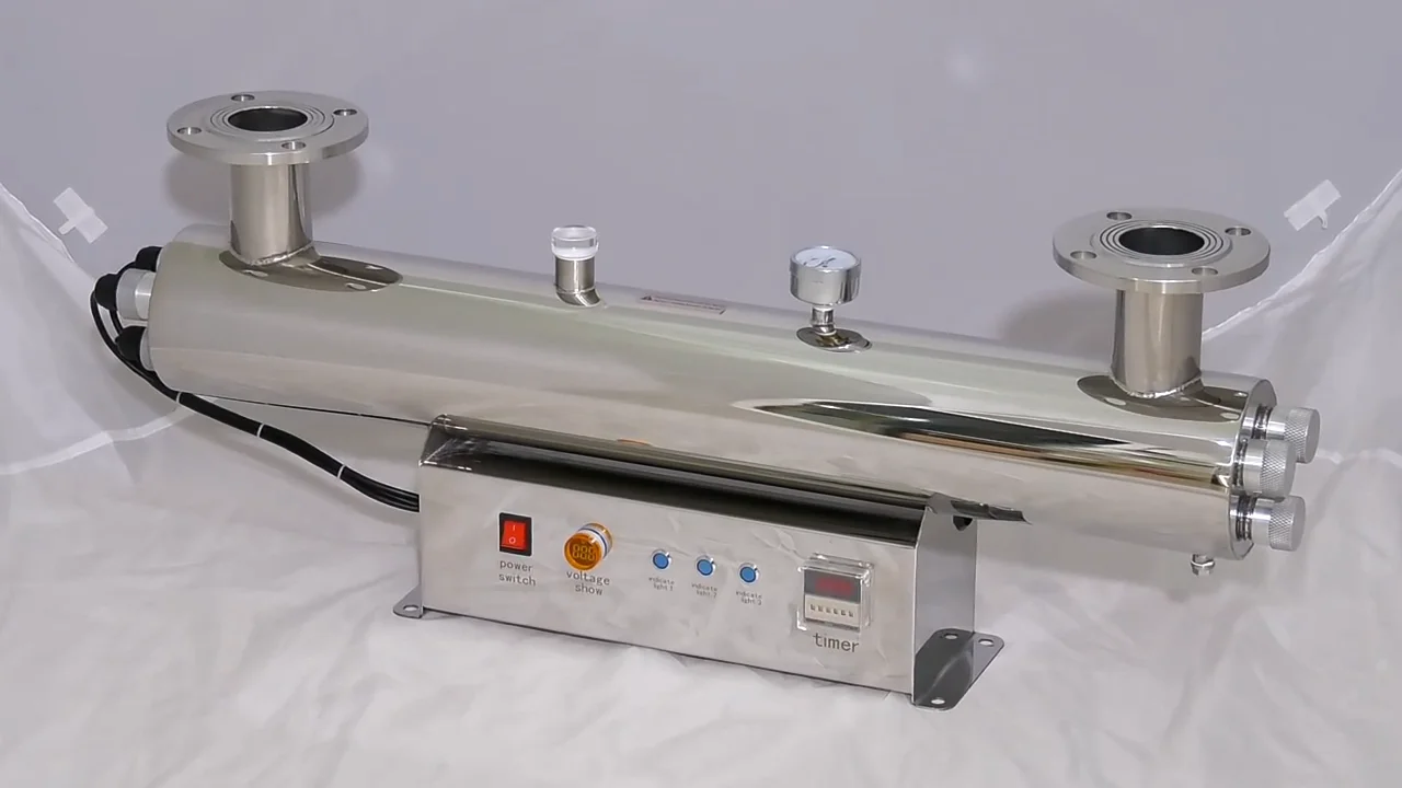 Water Crown Uv Sanitizer Water Treatment Ultraviolet Lamp Sterilization ...